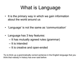 Language | PPT