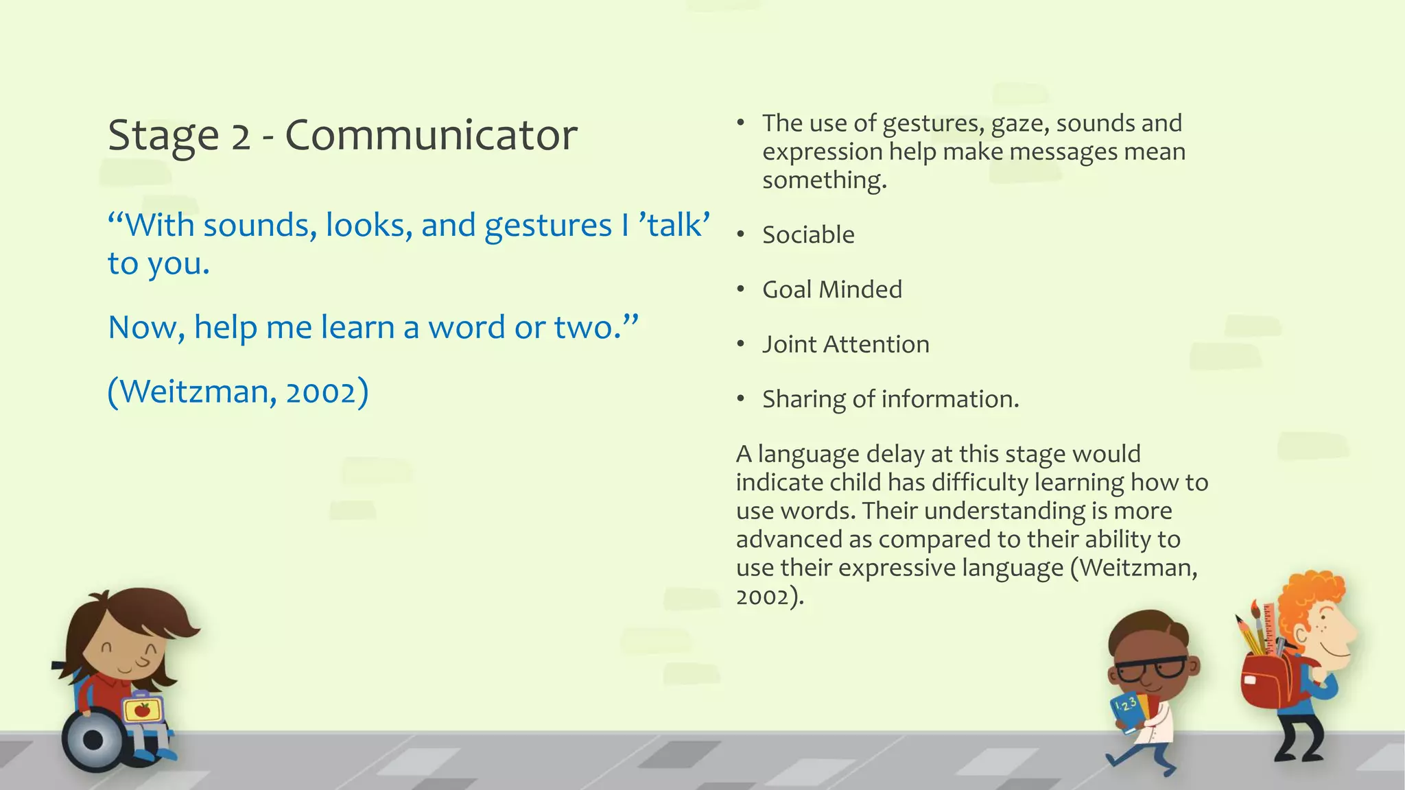Communication and Language Development in Children | PPTX