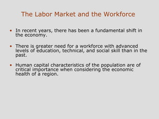 The Labor Market and the Workforce | PPT