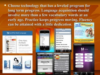 academic effects of technology in modern language learning | PPT