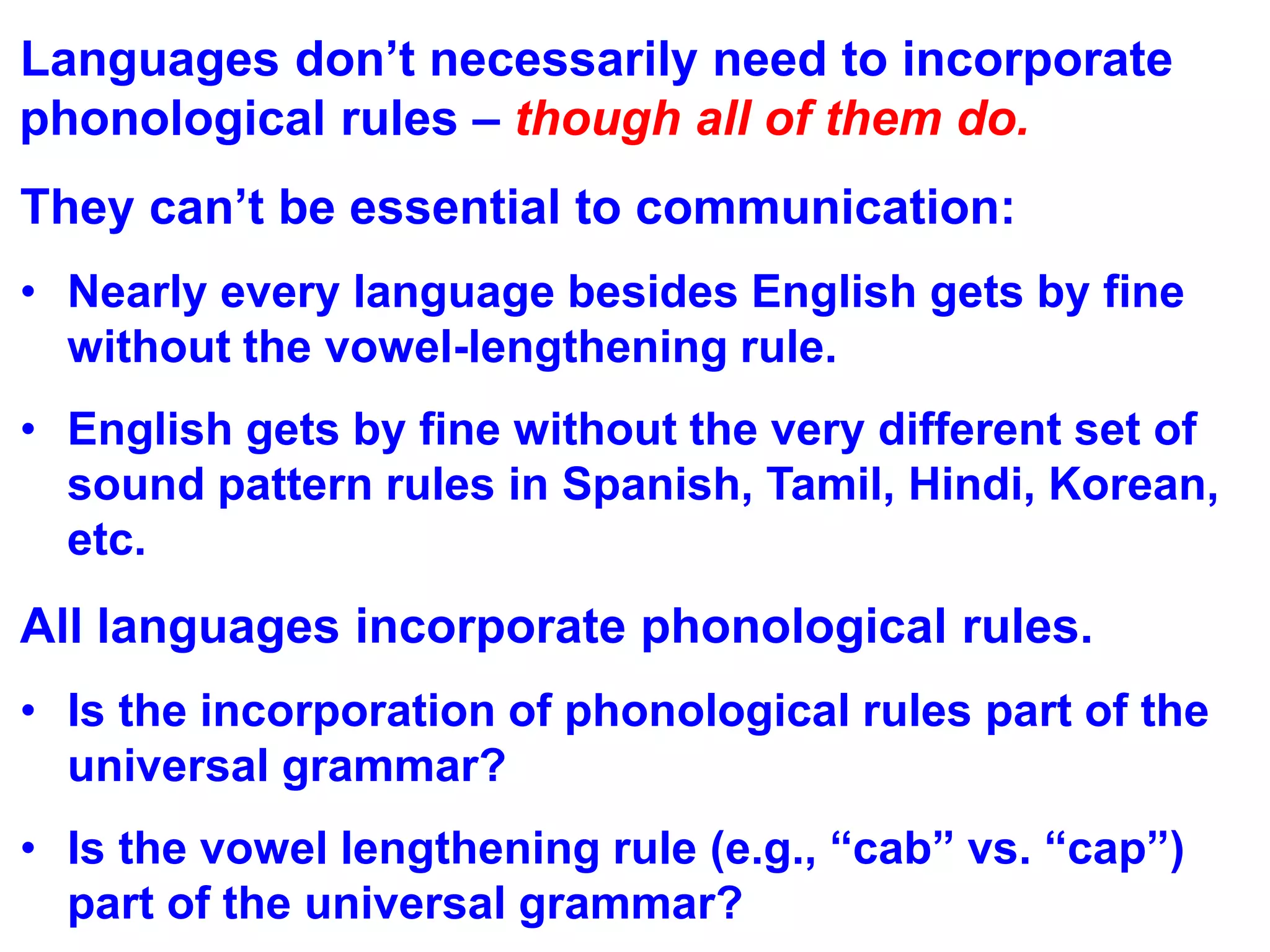 The structere of Language | PDF