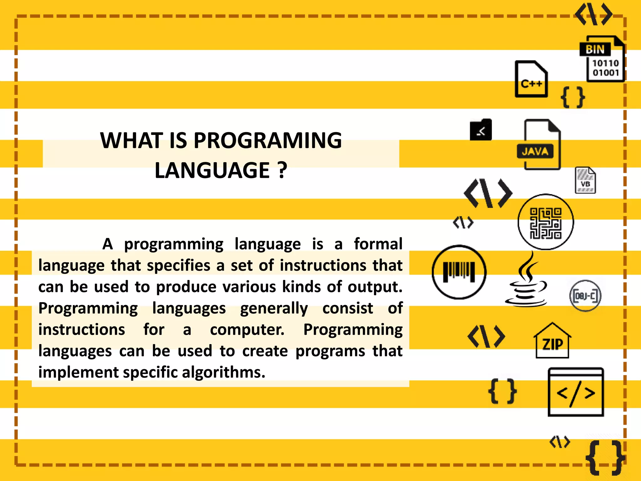 program language and Languages focus Reported Speech | PPTX