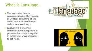 Language | PPT