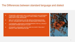 Standard Language | PDF