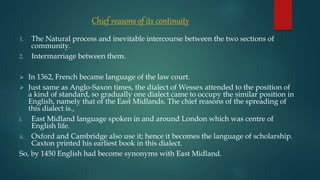 The History of English Language | PPTX