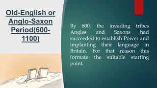 The History of English Language | PPTX