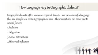 LANGUAGE.ppt dialect vs language reporting | PPT