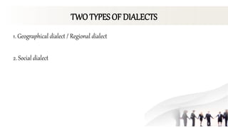 LANGUAGE.ppt dialect vs language reporting | PPT