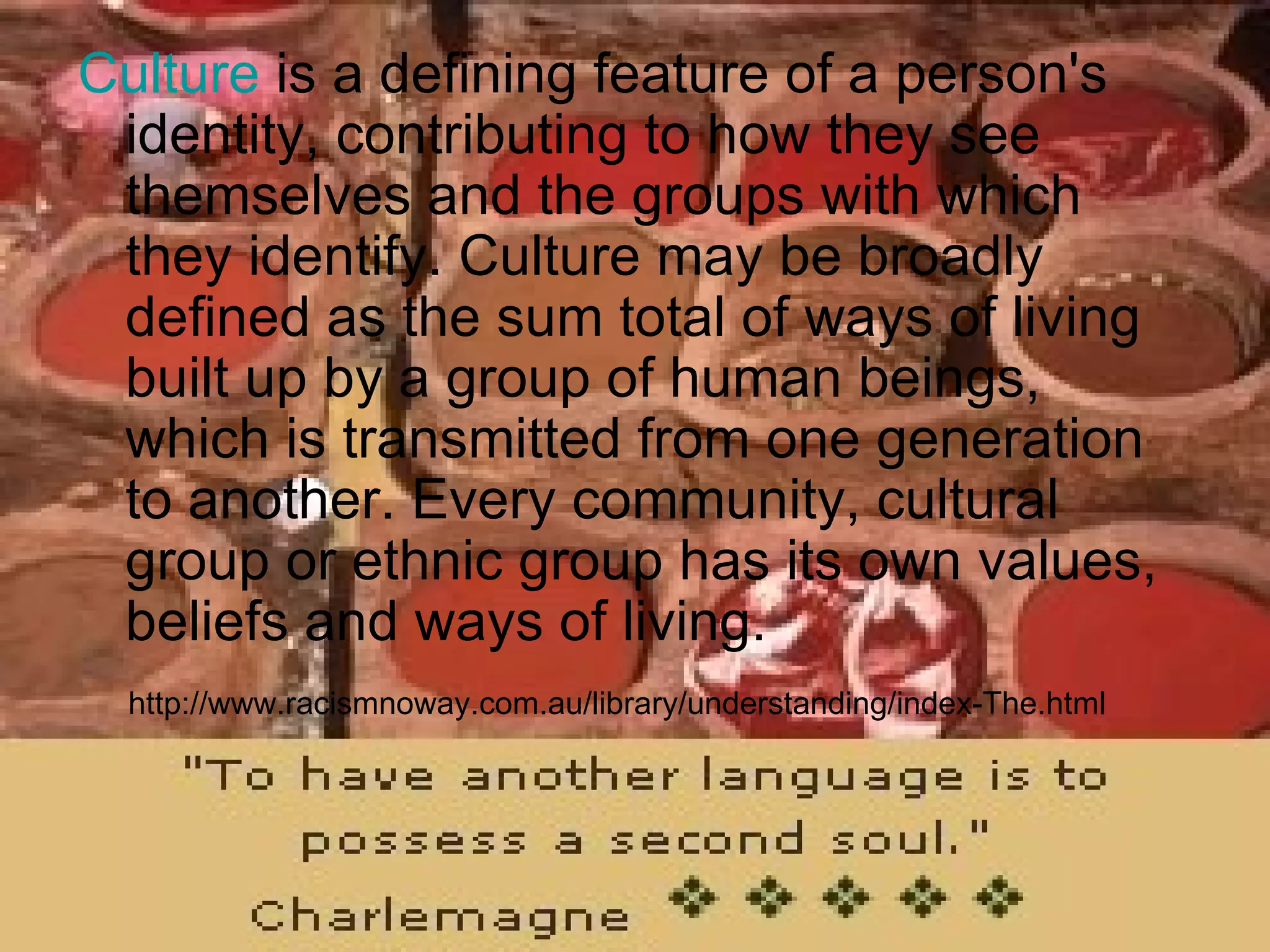 Language and Cultureal Identity | PPT