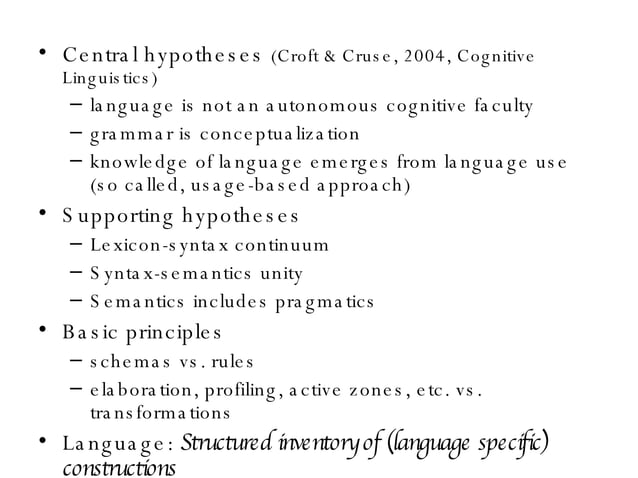Language and Knowledge: Against Modularity as a Viable Theory of ...