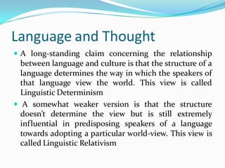 Language and-thought | PDF