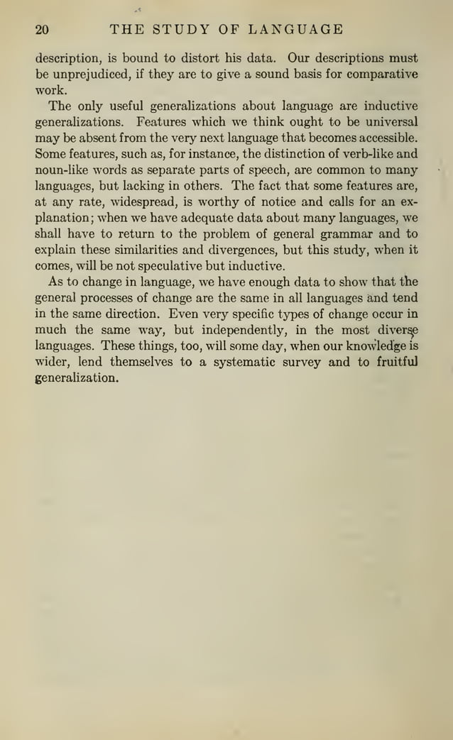 Language bloomfield, leonard, 1887-1949 | PDF