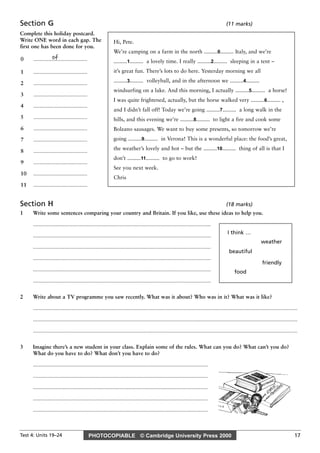 Language in-use-beginner-tests | PDF