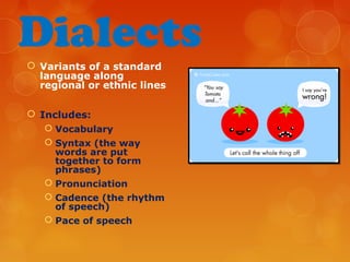 APHG Unit 3: Language | PPT