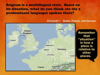 APHG Unit 3: Language | PPT
