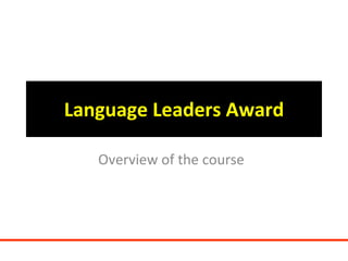Language Leaders | PPT