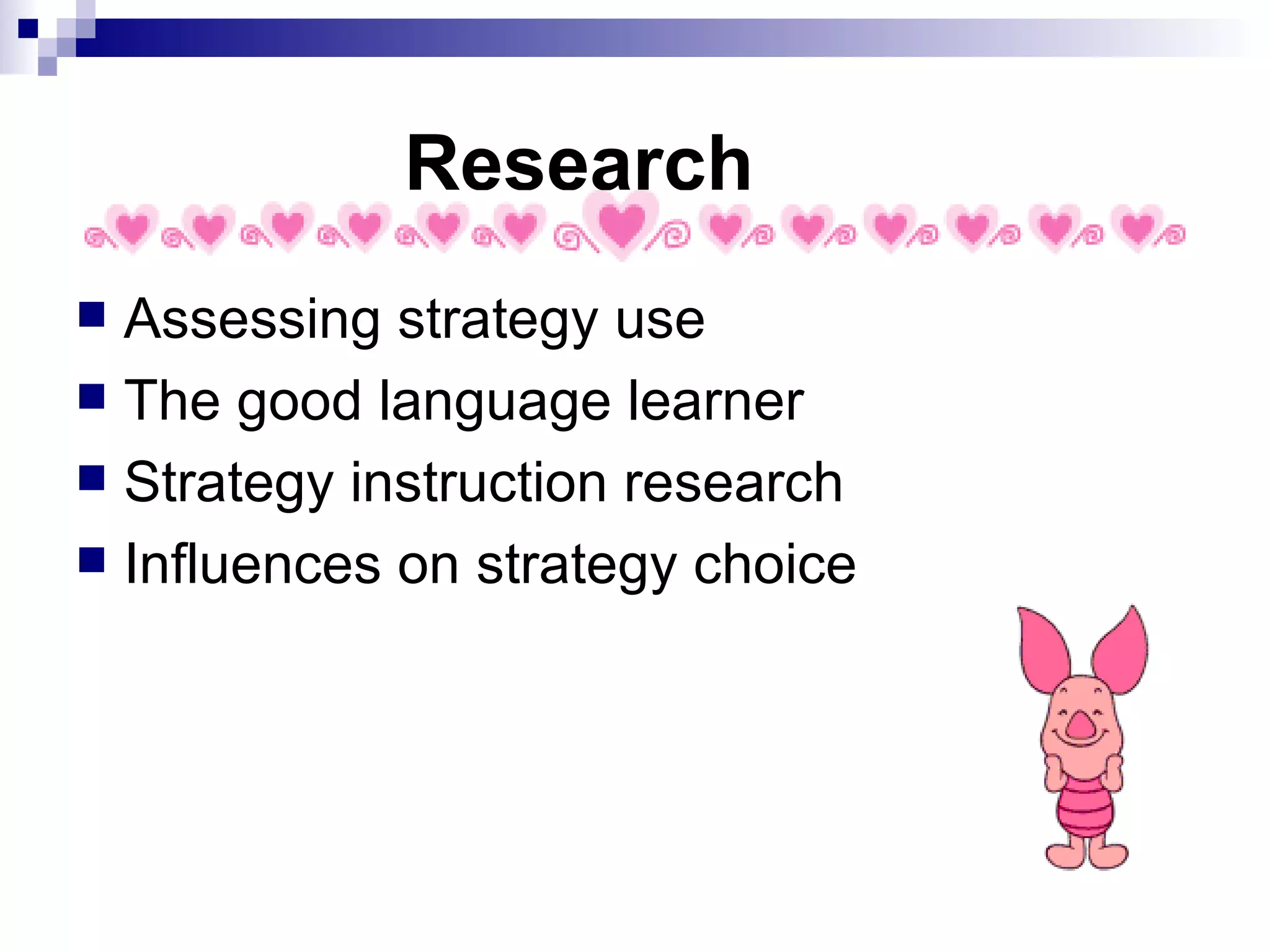Language Learning Strategies | PPT