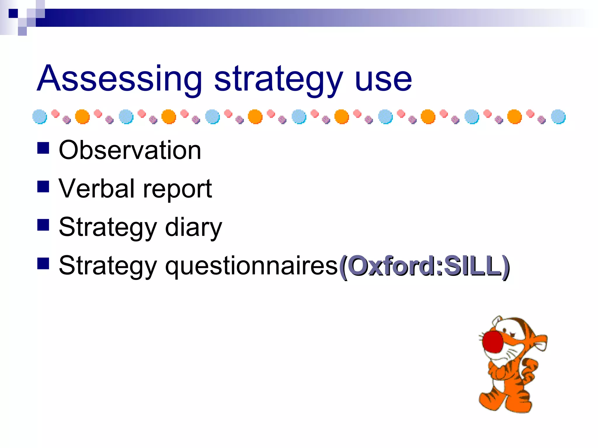 Language Learning Strategies | PPT