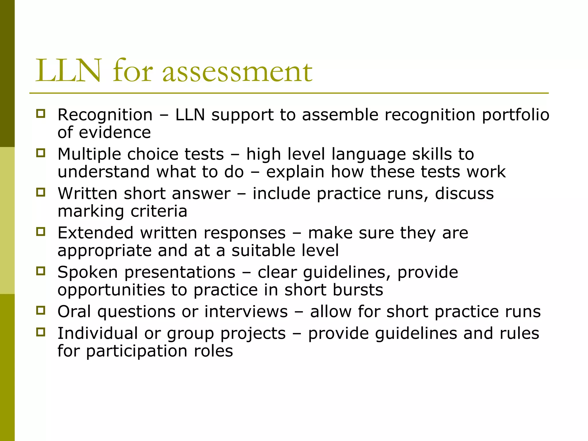 Language, Literacy & Numeracy | PPT