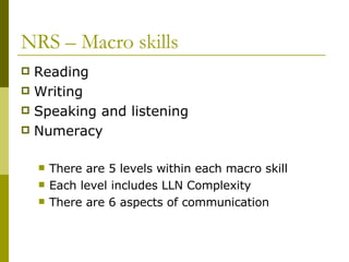 Language, Literacy & Numeracy | PPT