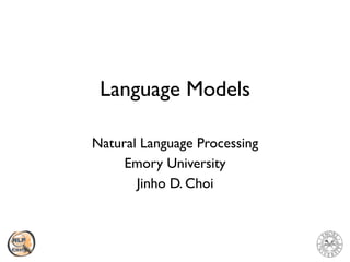 CS571: Language Models | PPT
