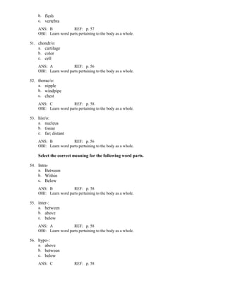 Language Of Medicine 11th Edition Chabner Test Bank | PDF