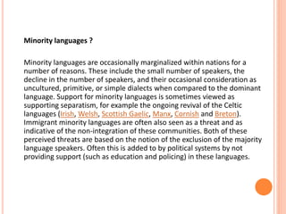 Language rights | PPT