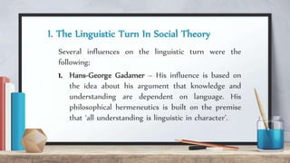 LANGUAGE - Social Theory and Analysis.pptx