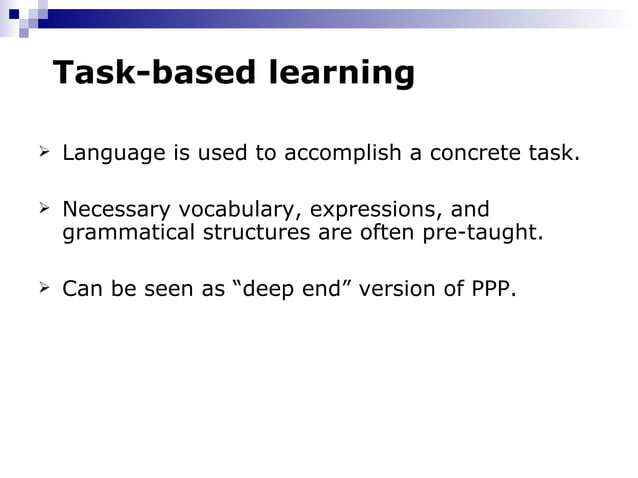 Language Teaching Approaches and Methods | PPT