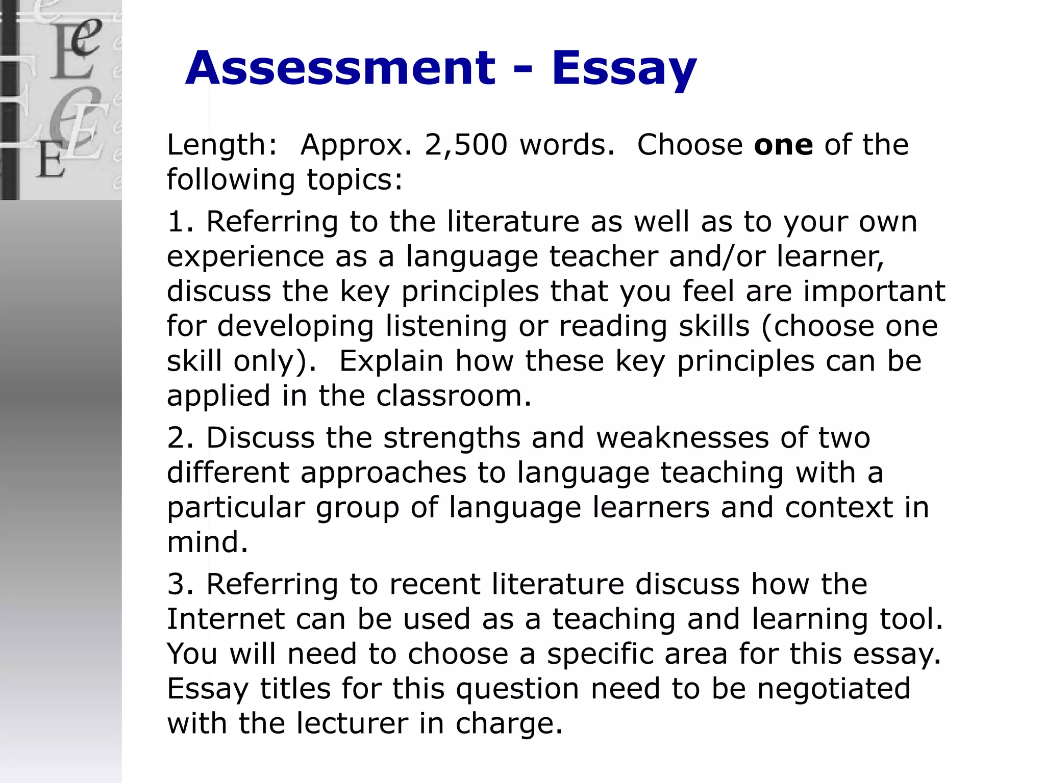 Language Teaching Methodology 1G | PPT