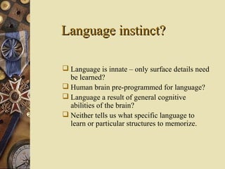 Language Acquisition by Sebastian Betancourt | PPT | Parenting Babies ...