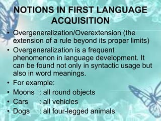 Language acquisition | PPTX