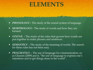 Language acquisition | PPTX