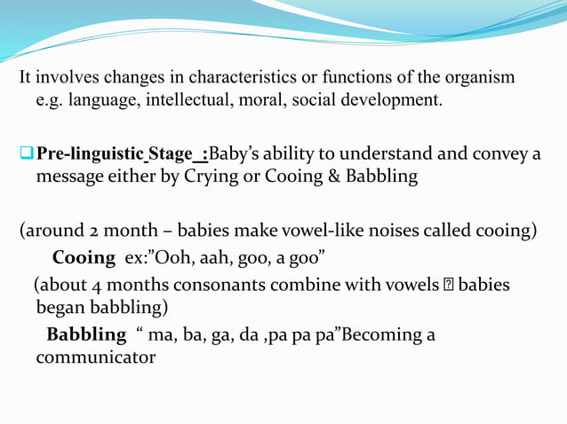 Language acquisition and development | PPTX | Parenting Babies and ...
