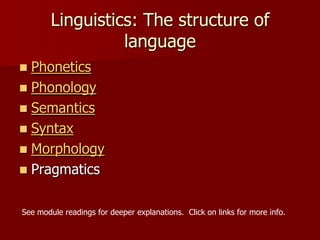 Language Acquisition And System | PPT