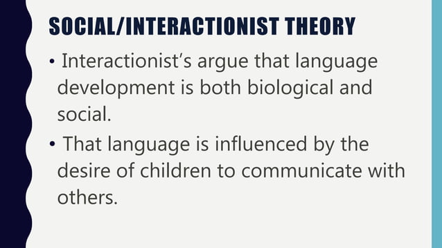 The Theories of Language Acquisition | PPTX