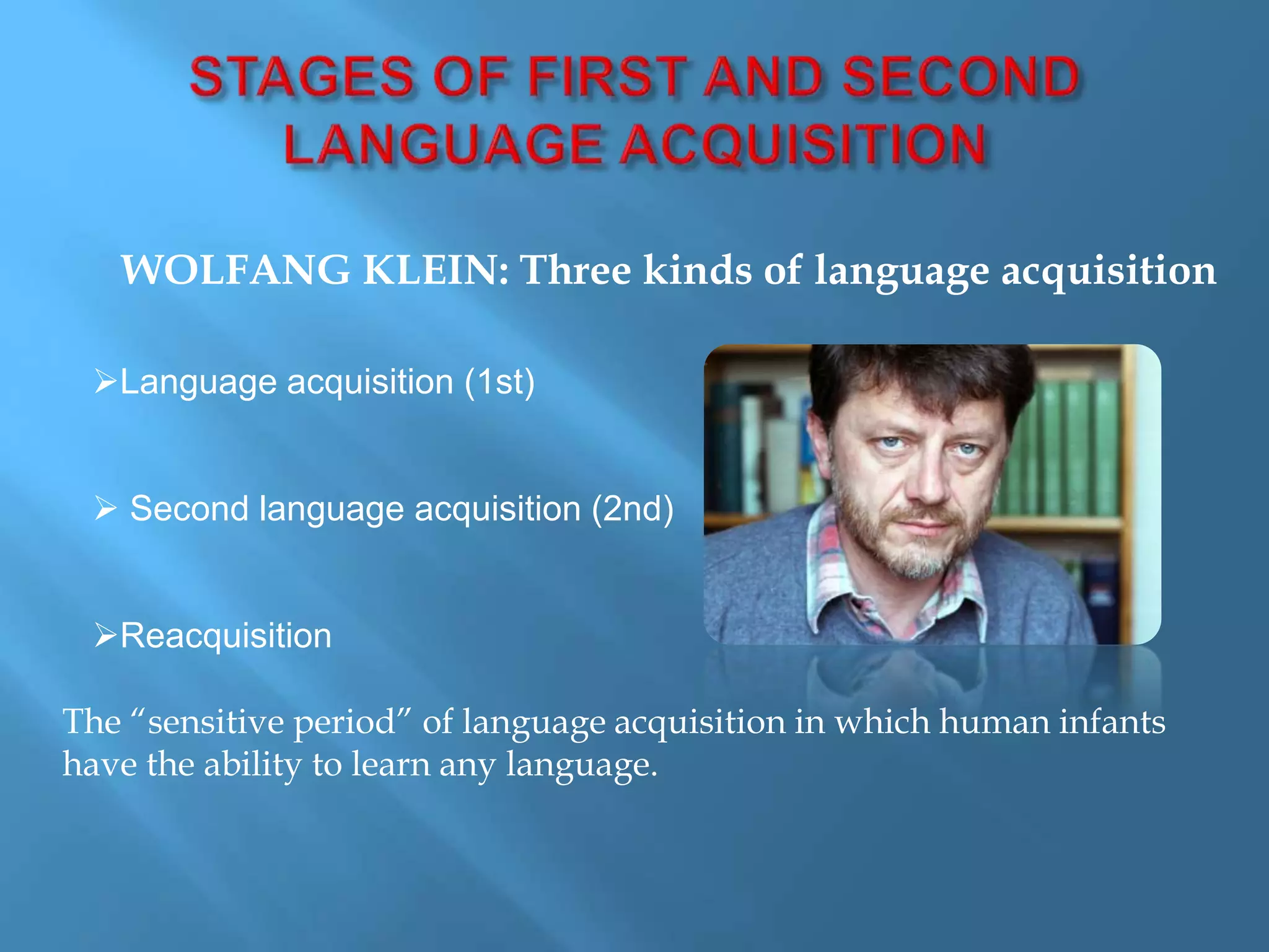 Language acquisition final presentation | PPTX