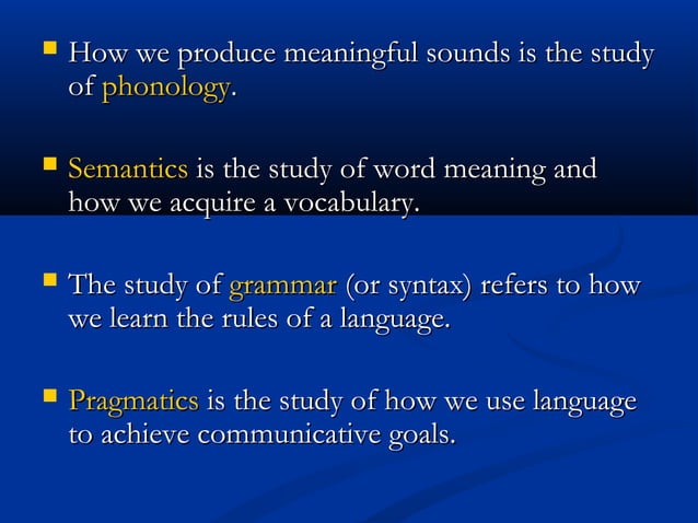 Language acquistion theories | PPT