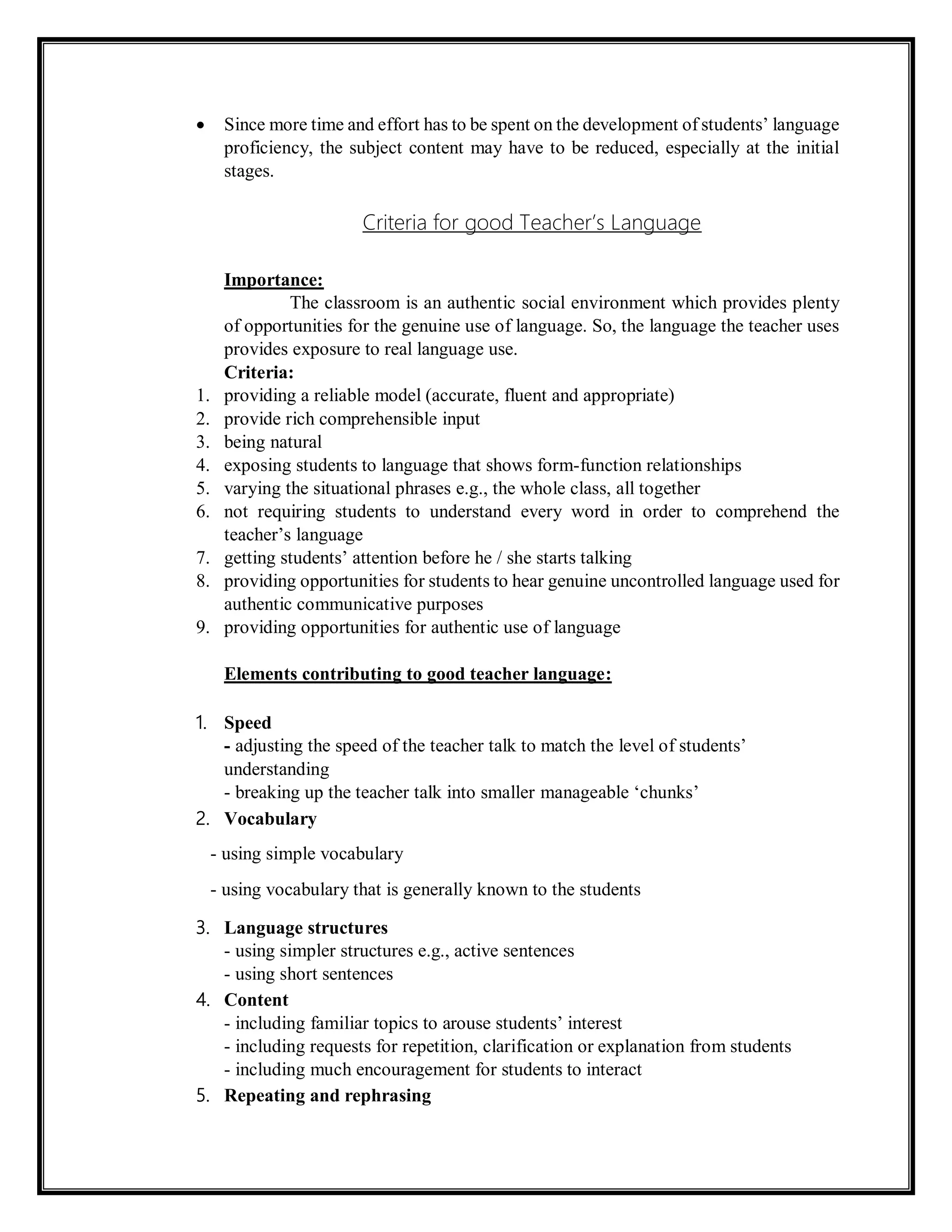 Language Across the Curriculm LAC B.Ed. | PDF