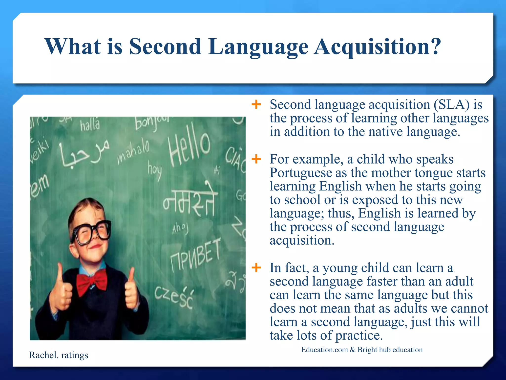 Language adquisition 1 | PPTX