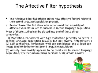 Language adquisition 2 | PPT