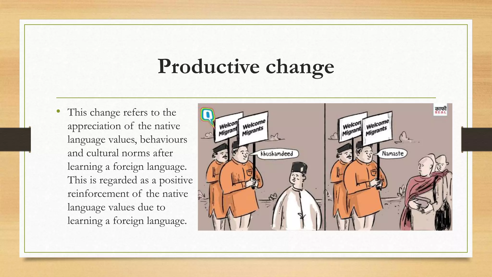 Language affecting self identity | PPTX