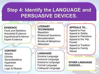 Structure of a Language Analysis Essay | PDF