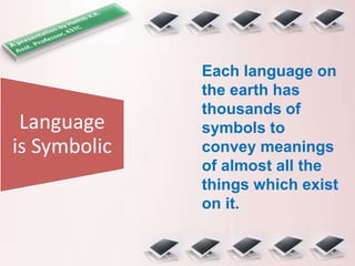 Language and communication ( The chemistry between the two) | PPSX