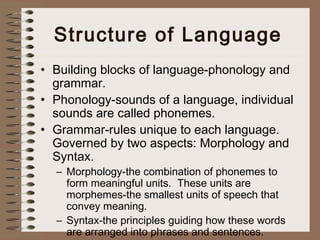 Language and communication | PPT