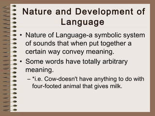 Language and communication | PPT