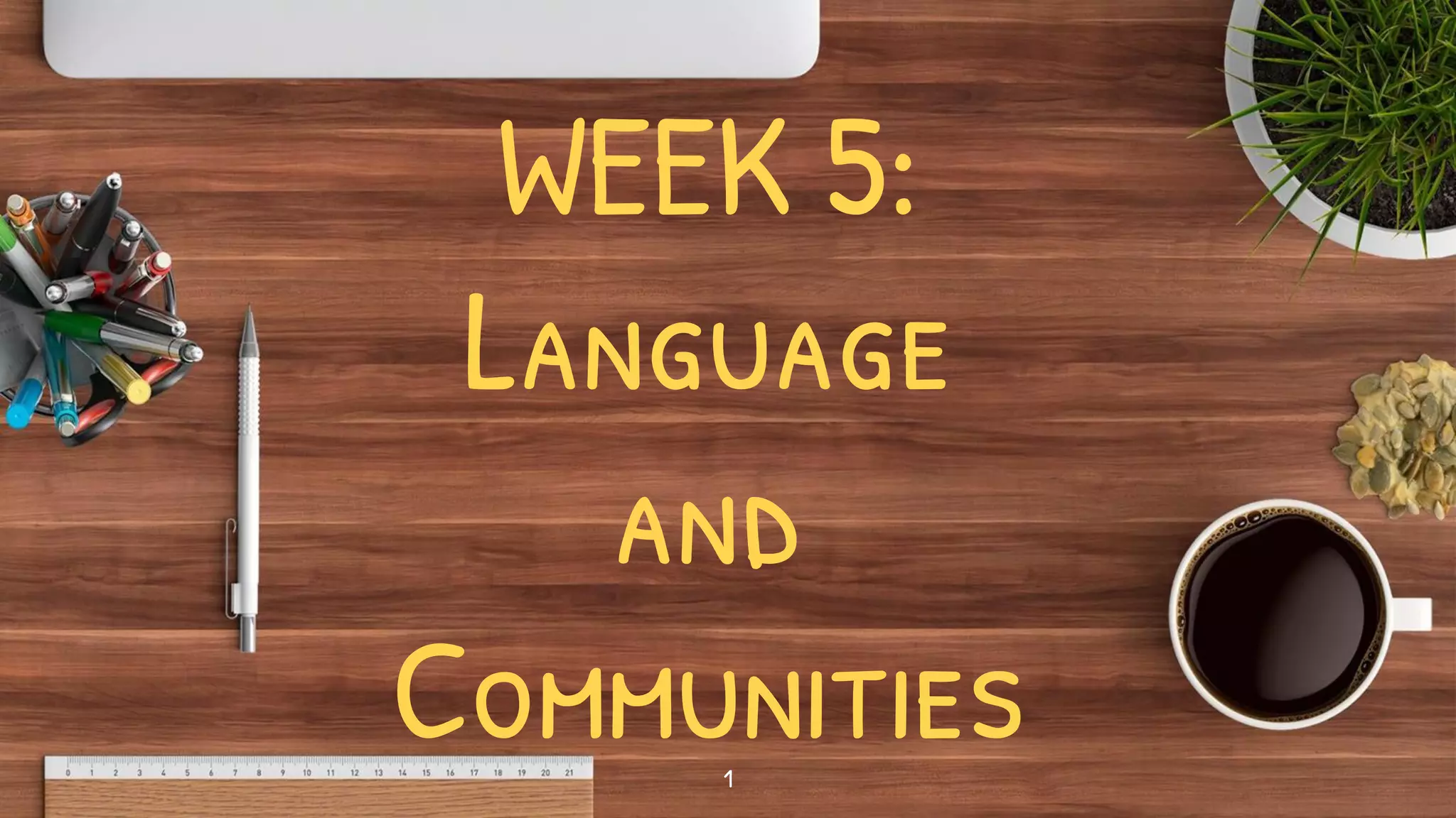 Language and Communities | PDF