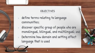 Language and Communities | PDF