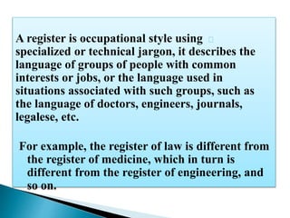 Language and context by Aisha Almatari | PPTX