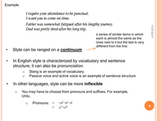 Language and context | PPTX